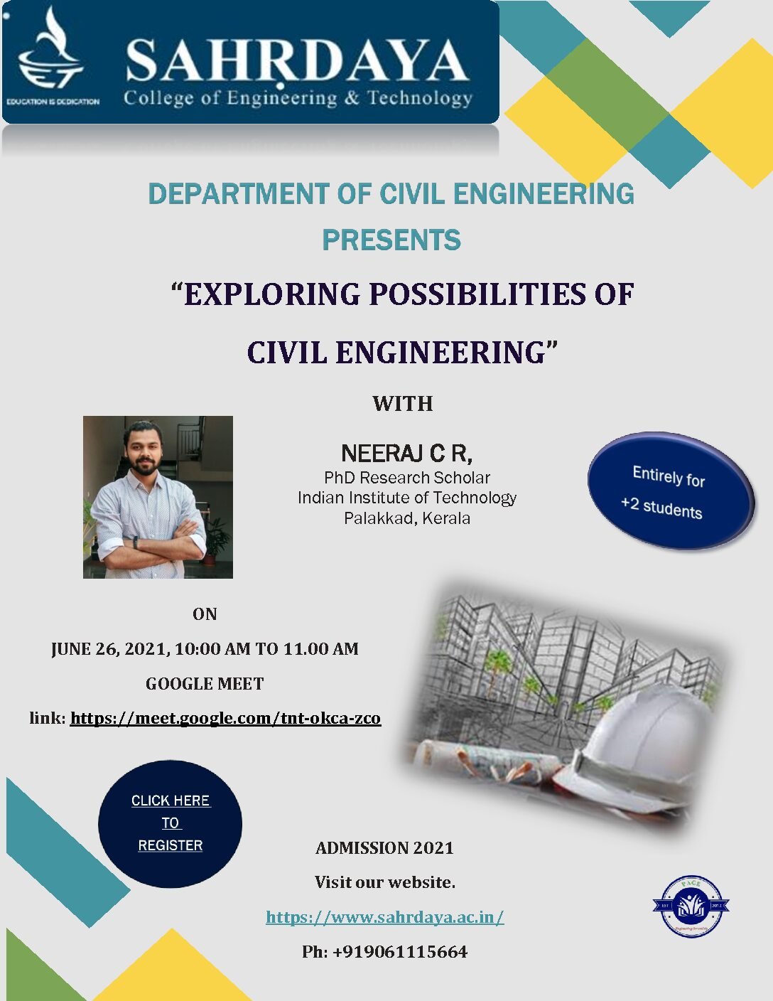 Civil Engineering - Sahrdaya College of Engineering and Technology